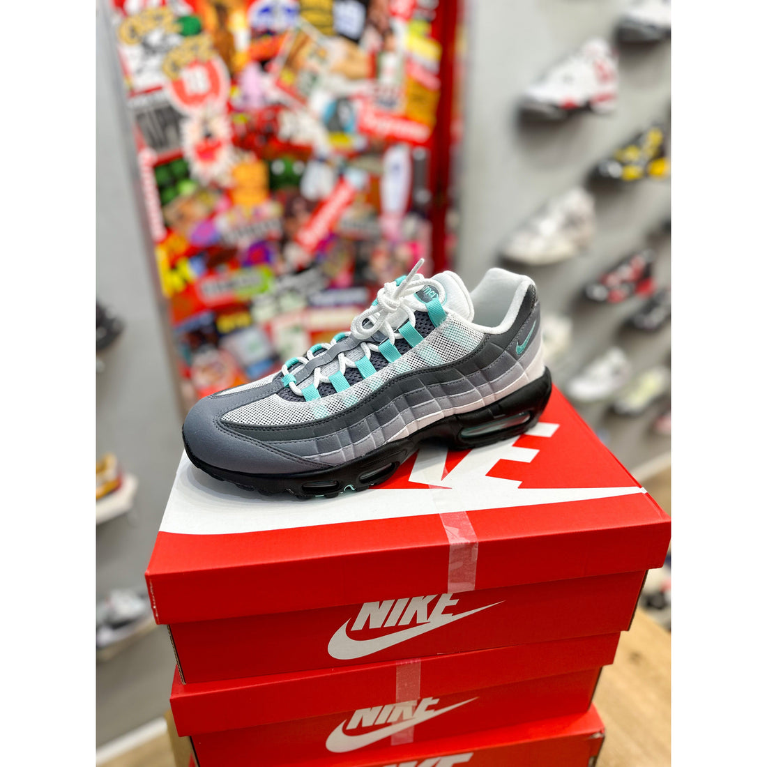 Nike Air Max 95 Hyper Turquoise | Nike | KershKicks