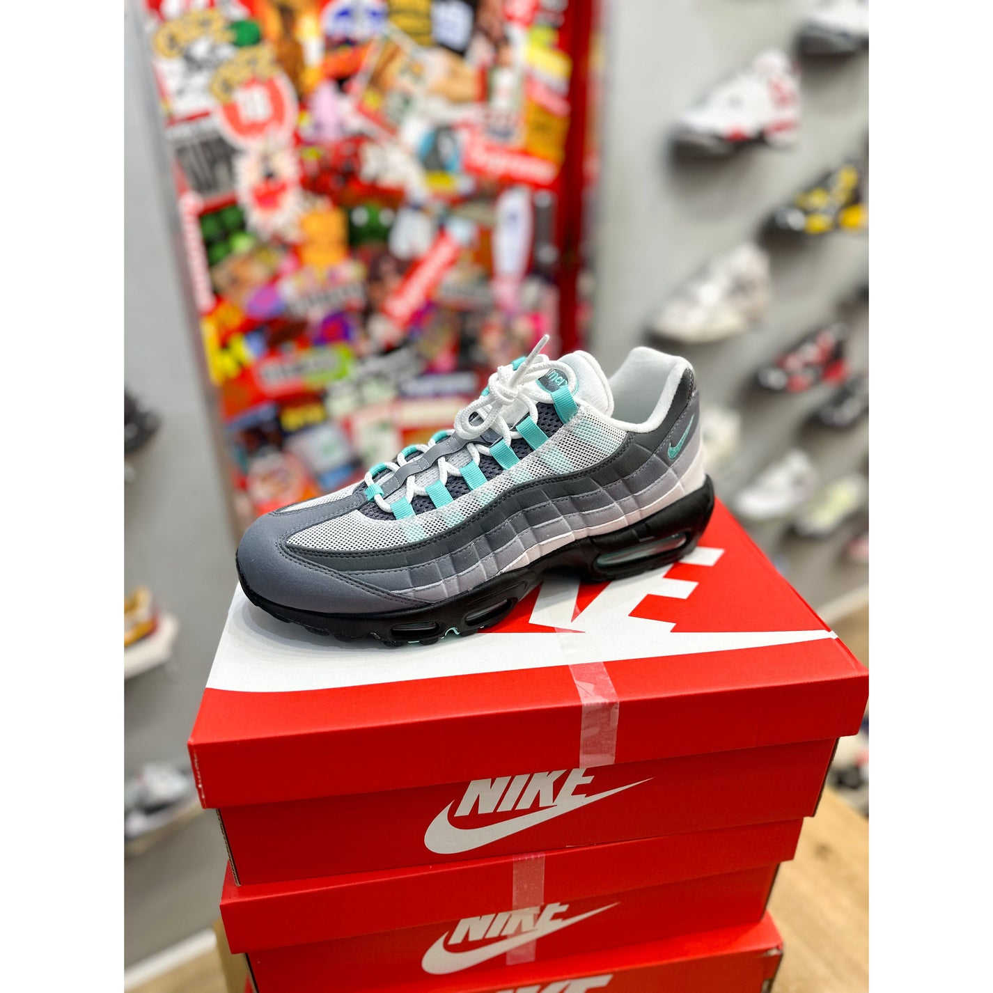 Nike Air Max 95 Hyper Turquoise | Nike | KershKicks
