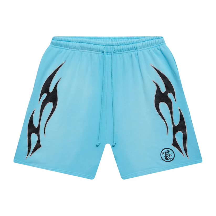 Hellstar Studios Shorts Light Blue | Hellstar | KershKicks
