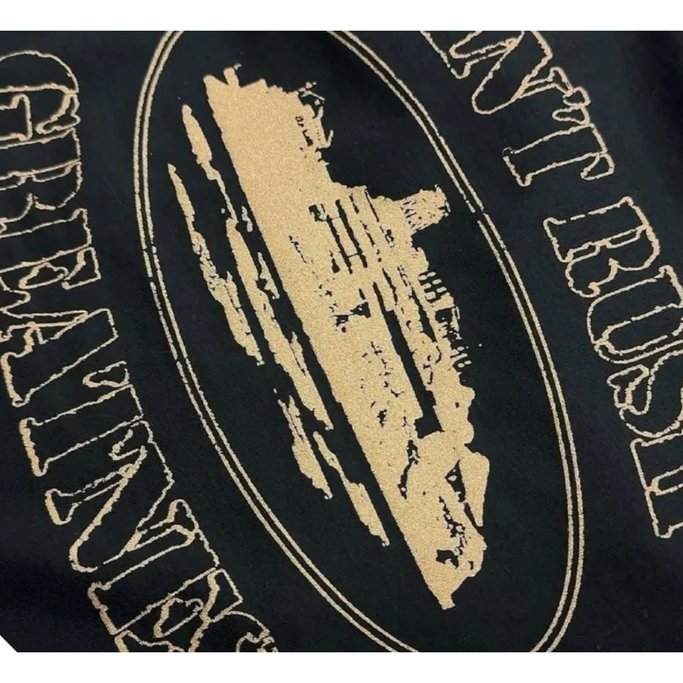 Corteiz x Cental Cee Can't Rush Greatness Tee Black | Corteiz | KershKicks