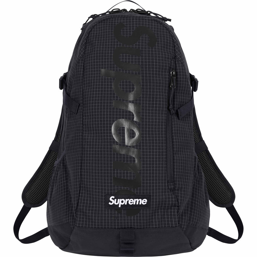 Supreme Backpack Black SS24 | Supreme | KershKicks